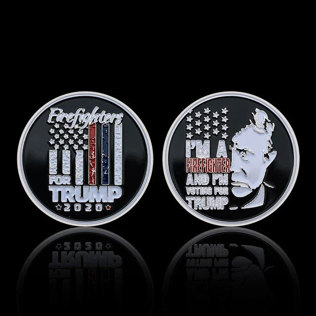 2020 Donald Trump SILVER Coin Collectibles US President Commemorative ...