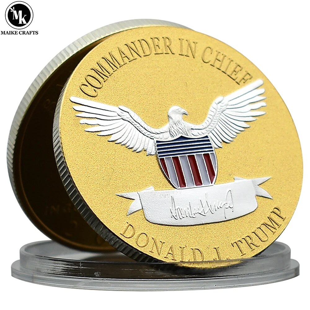 2024 DONALD J. TRUMP Commemorative Coin SAVE AMERICA IN GOD WE TRUST C ...