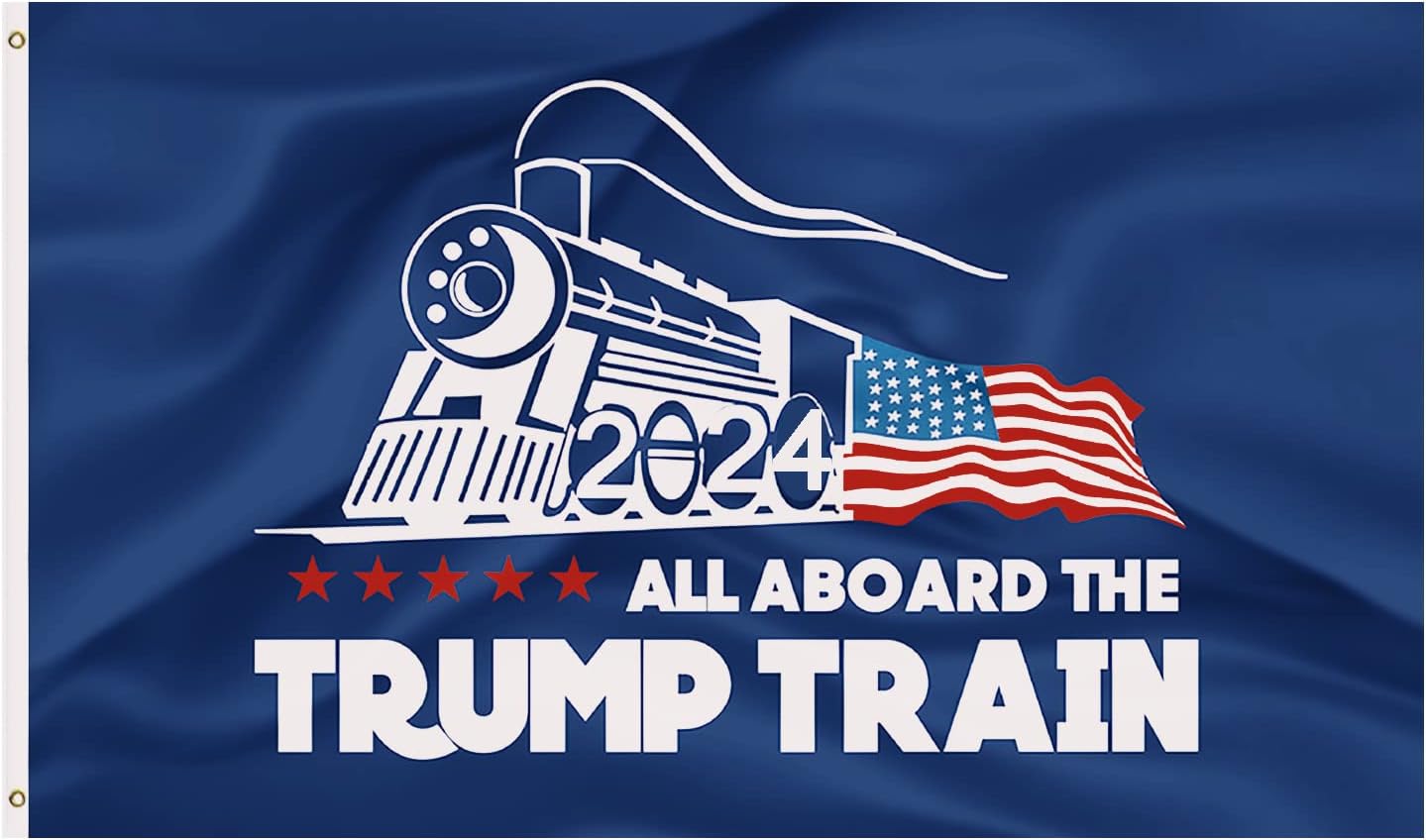 Trump Flag Train Donald Trump Flags Support for President 2024 Banner ...